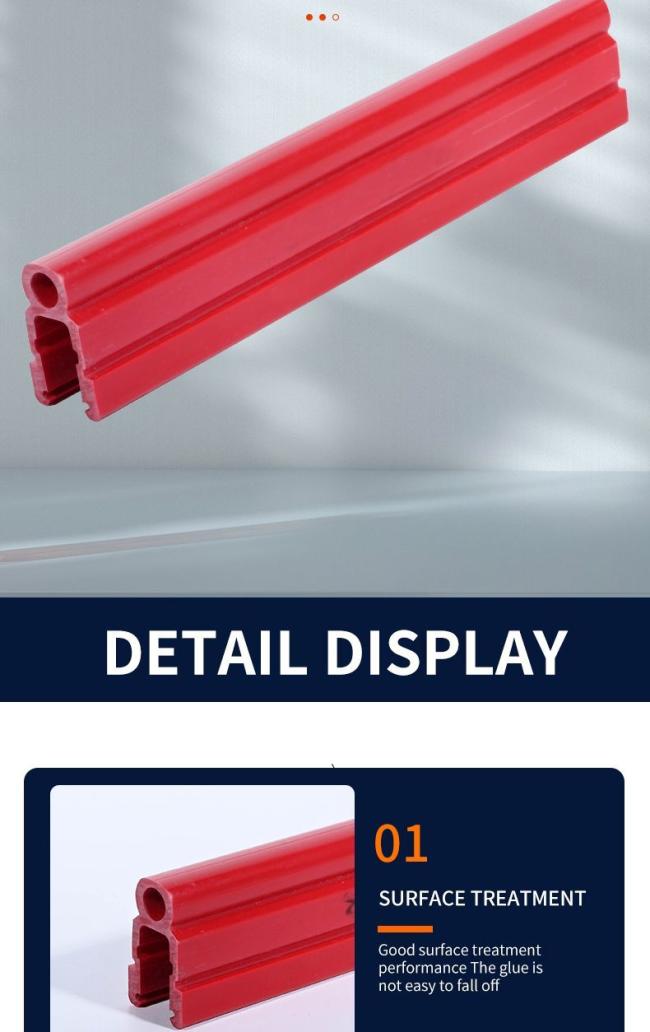Custom Rubber Seal Strip Door Bottom Anti-Dust Waterproof PVC Rod Wire PVC Plastic Bar Profile