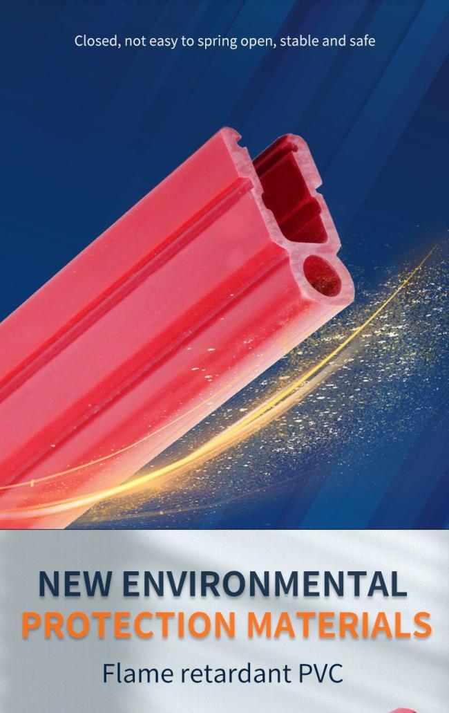 Custom Rubber Seal Strip Door Bottom Anti-Dust Waterproof PVC Rod Wire PVC Plastic Bar Profile