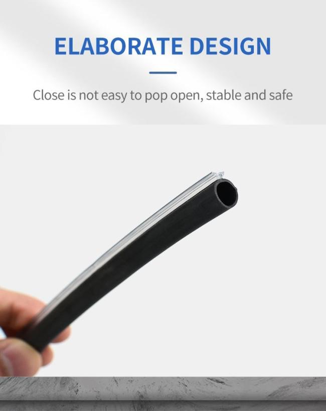 Co-Extrusion Tube PE Plastic Trough Cable Trunking to Protective Wire for Headphone