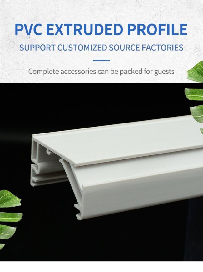 Waterproof Strip Glass Door Seal Strip Customized Profiles ABS PP Extrusion