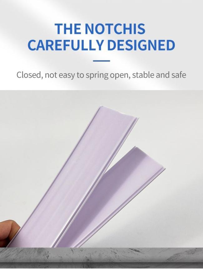 Custom White Plastic Edge Trim PVC Strip PVC Strip Decor S Decorative PVC Wall Coverings