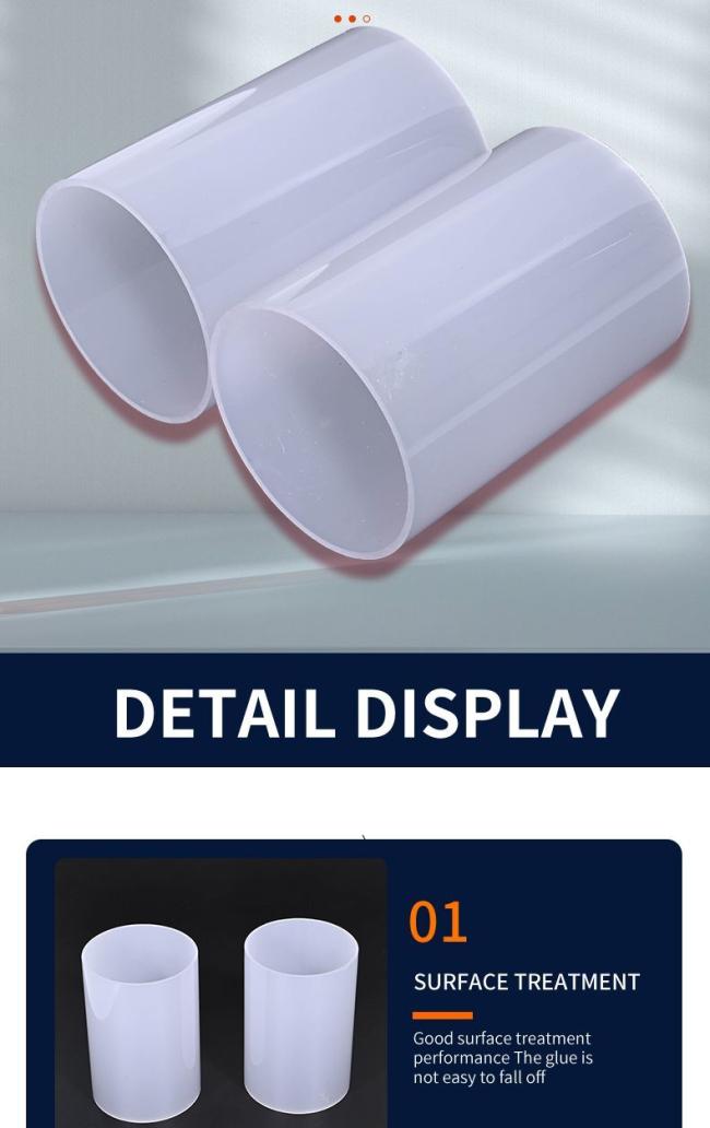 China Customized Milky-White Diffuse LED Plastic Lampshade Tube PC Lighting Tube