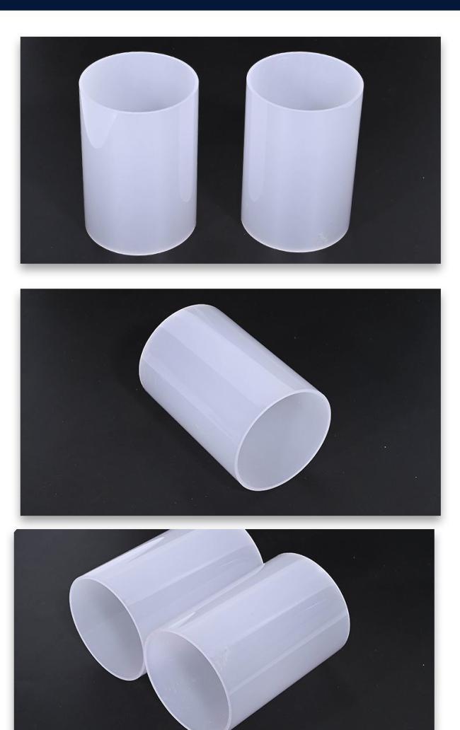 China Customized Milky-White Diffuse LED Plastic Lampshade Tube PC Lighting Tube