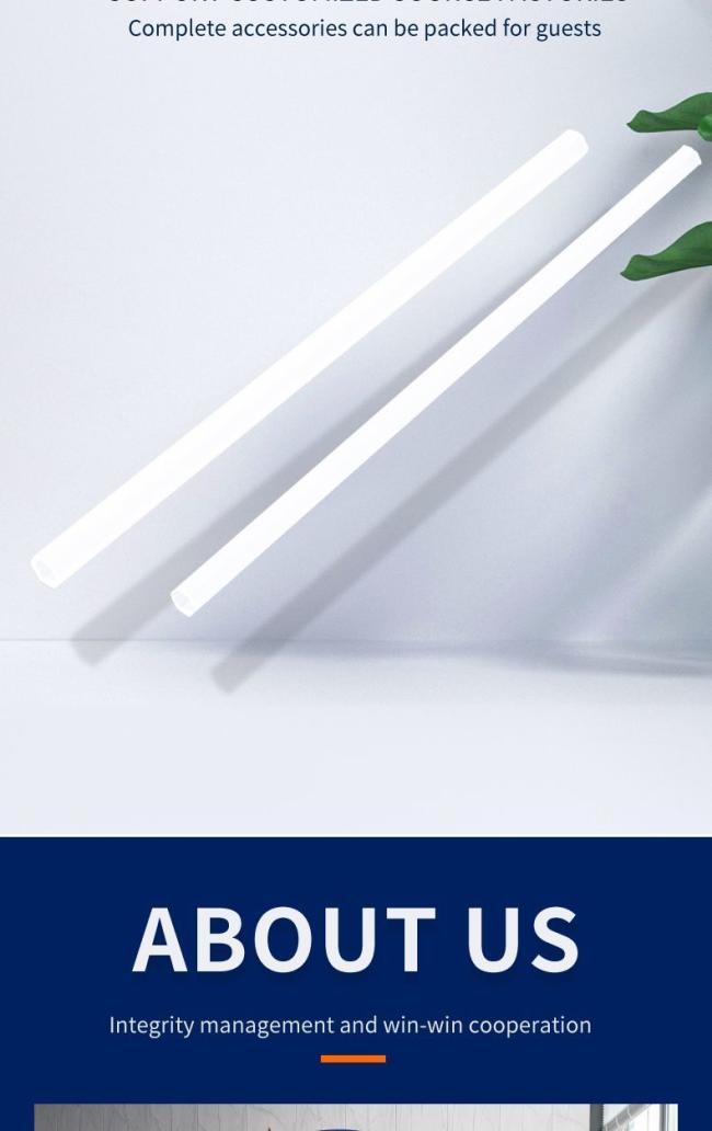 PC Cover for LED Tube Light PC Diffuser Pipe PC Profile