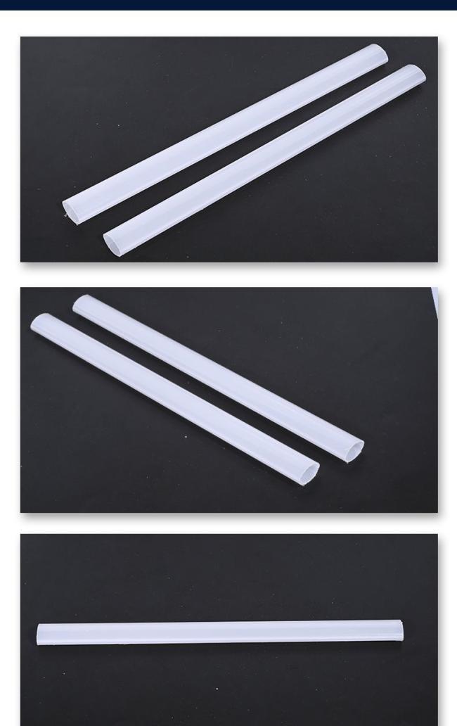PC Cover for LED Tube Light PC Diffuser Pipe PC Profile