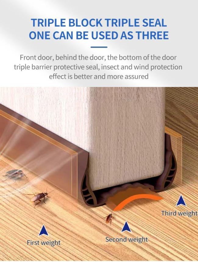 Acoustic Door Sweep Dust Proof Seal