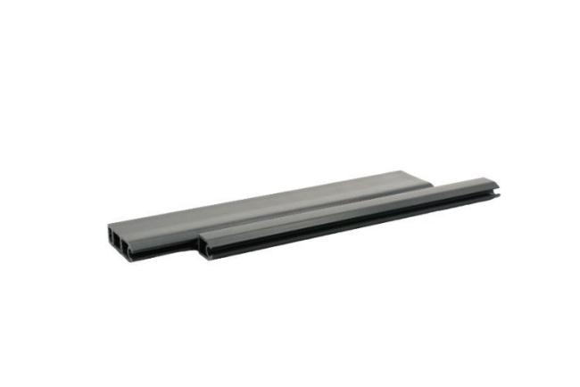 Customized Black Plastic Extrusion ABS Sliding Profiles