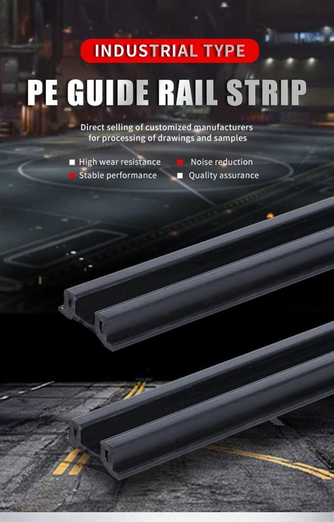 ABS ASA Profile Wear-Strip Guide Abrasion Resistant PE Extrusion Guide Wear Strip