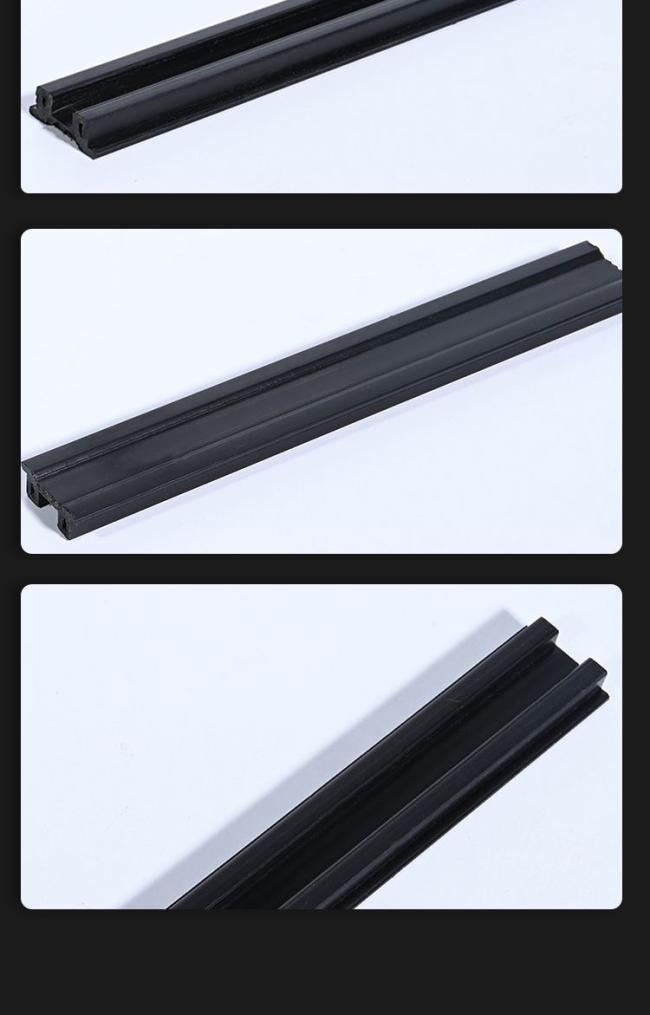 ABS ASA Profile Wear-Strip Guide Abrasion Resistant PE Extrusion Guide Wear Strip