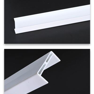 China Customized PVC UPVC Rigid U Channel Plastic Extrusion Profile ABS PP Pet Cover for sale