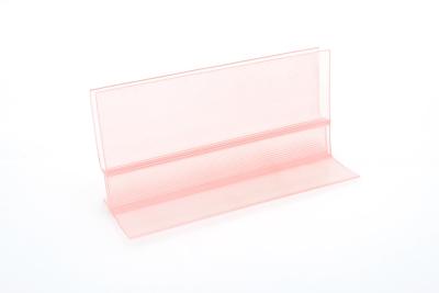 中国 ピンク型PVCプロファイル 工場用プラスチックプロファイル 販売のため