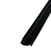 China Customized U Shape PVC UPVC Rigid Plastic Extrusion Profile for sale