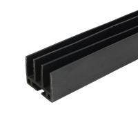 China Customized U Shape PVC UPVC Rigid Plastic Extrusion Profile for sale