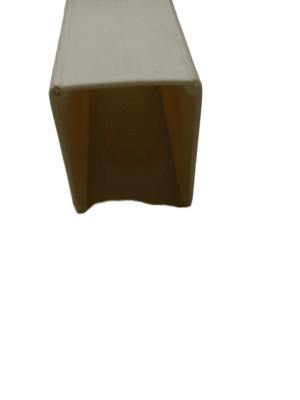 China Custom PVC Extruded Window Profile U and C Type Channel Profile for sale