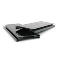 China Black Pvc Door Profile Profiles High UV Protection Upvc Window Frame Profile Plastic Customized for sale