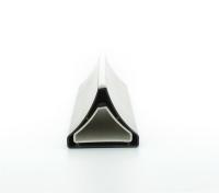 China Custom Extrusion Plastic PVC U Channel Rectangular Triangle PE U Channel Profiles Customized for sale
