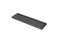China Custom Extrusion Plastic PVC U Channel Rectangular Triangle PE U Channel Profiles Customized for sale