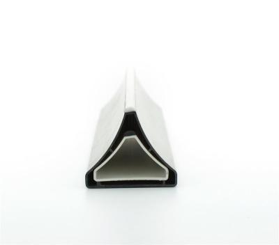 China Custom PP PC PVC ABS Extrusion U-Shape Plastic Profiles for sale