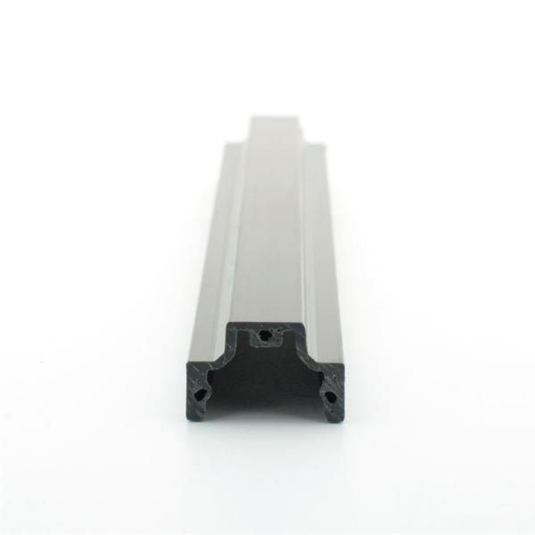 Quality Flexible High Gloss PE Profile Black Furniture U Channel Extruded Plastic for sale