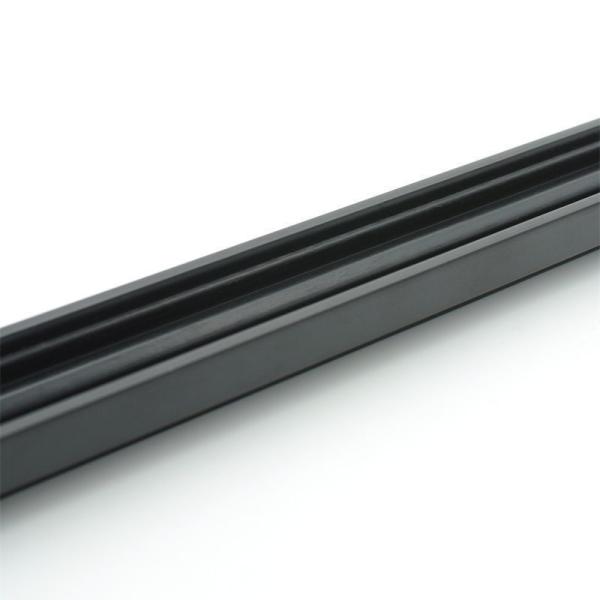 Quality Flexible High Gloss PE Profile Black Furniture U Channel Extruded Plastic for sale