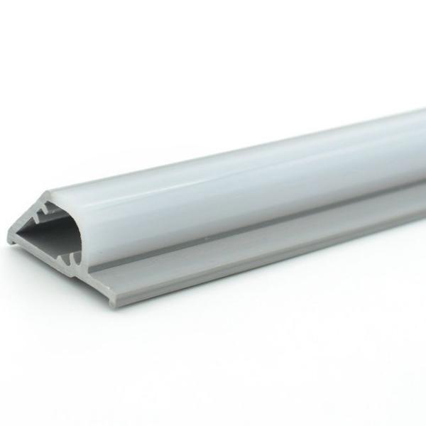 Quality Medical Equipment White Plastic U Channel Trim Deformation Resistant Plastic for sale
