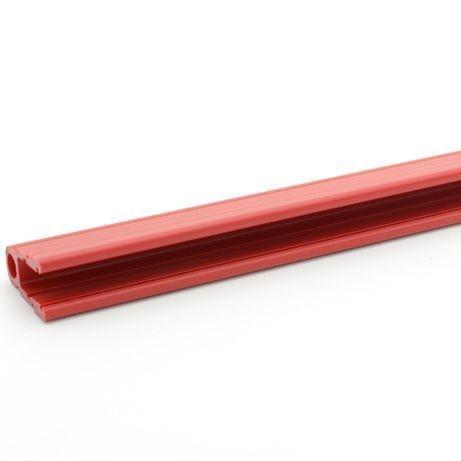 Quality Red Plastic U Channel Customized Size Building  U Shaped Plastic Channel for sale