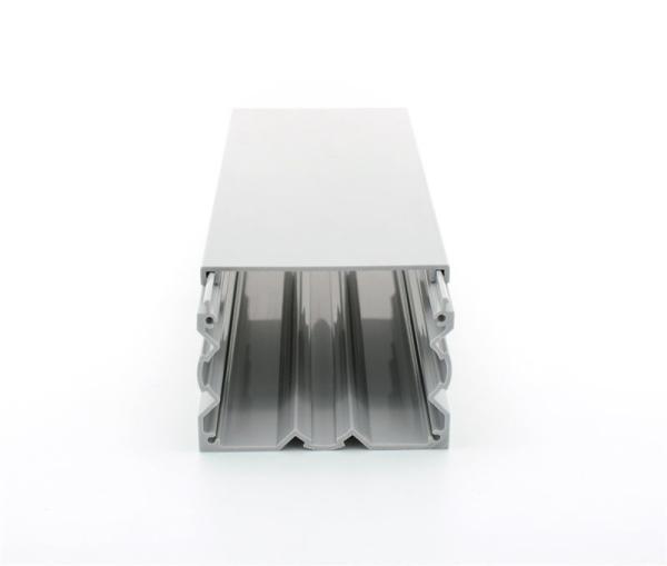 Quality Contemporary Corrosion Resistant PE Profile Durable Wiring Pvc Cable Trunking for sale