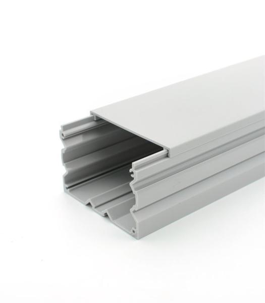 Quality Contemporary Corrosion Resistant PE Profile Durable Wiring Pvc Cable Trunking for sale