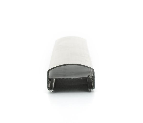 Quality Black Custom Square PVC Profile Strip For Transportation for sale