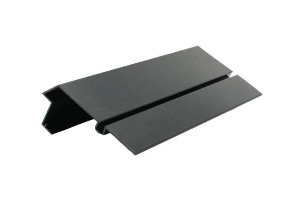 Quality Black Custom Square PVC Profile Strip For Transportation for sale