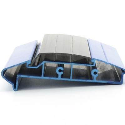 중국 플라스틱 U C 채널 H L T I 사용자 지정 다양한 색상 특수 모양 슬롯 가이드 구획 스트립 판매용