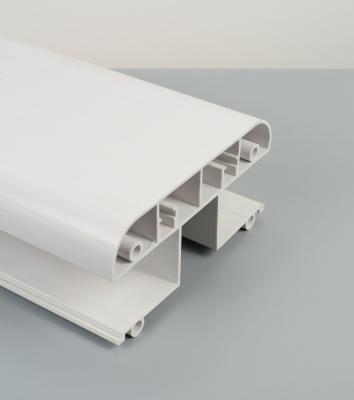 China Rigiede PVC-profielen Complex Extrusie Vierkantkanaal Te koop