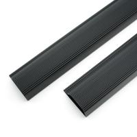 China Flexible PVC Pipe Cable Protector Profile Plastic Customized for sale