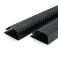 China Flexible PVC Pipe Cable Protector Profile Plastic Customized for sale