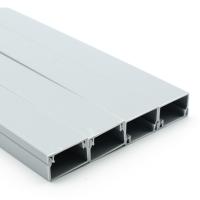 China U Channel Cable Trunking Kit Plastic Profiles Customized for sale