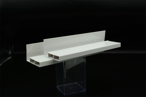 Quality Customizable Size Recyclable Plastic H Profile Aging Resistent PVC Trim Strip for sale