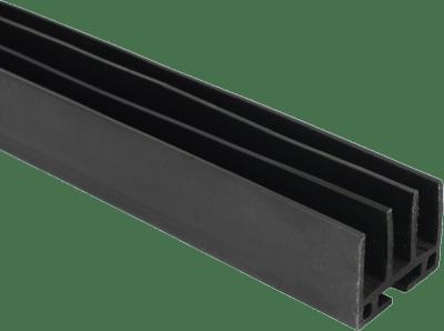 China Anpassbares breites PVC-Profil für industrielle Verwendung zu verkaufen