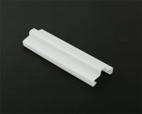 China Extruded Square PVC Decorative Profile PC PVC Diffuser Pipe Plastic Customized for sale