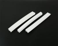China Silicone LED Tube Light Diffuser Customize Profiles Plastic for sale