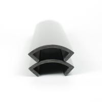 China Decorative PVC Panel Protection Sleeve Plastic Profiles Customized for sale