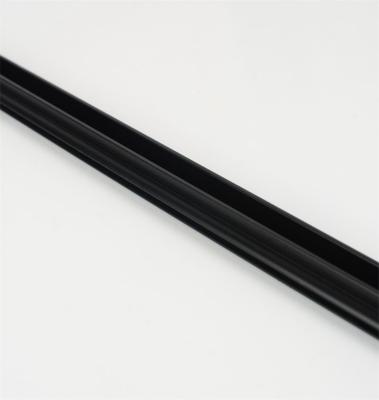 China Colorful Flexible PVC Profile for Industrial Use Black for sale