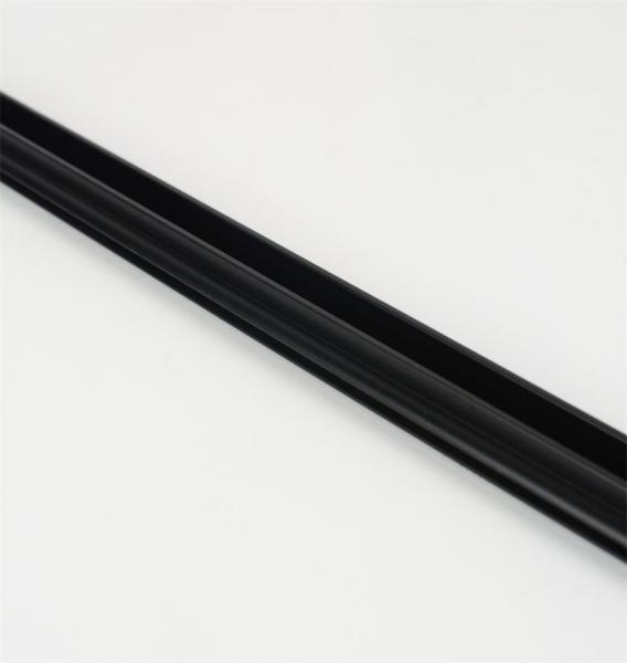 Quality Colorful Flexible PVC Profile for Industrial Use Black for sale