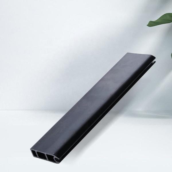 Quality Internal Seal Strip Stopper Black Profiles PVC Extrusion Customized Plastic for sale