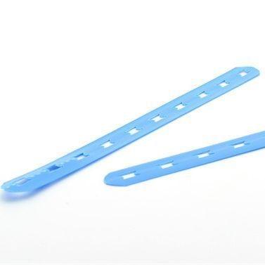 Quality Corrosion Resistant Blue Stainless Steel Cable Ties Ball Lock Zip Ties for sale