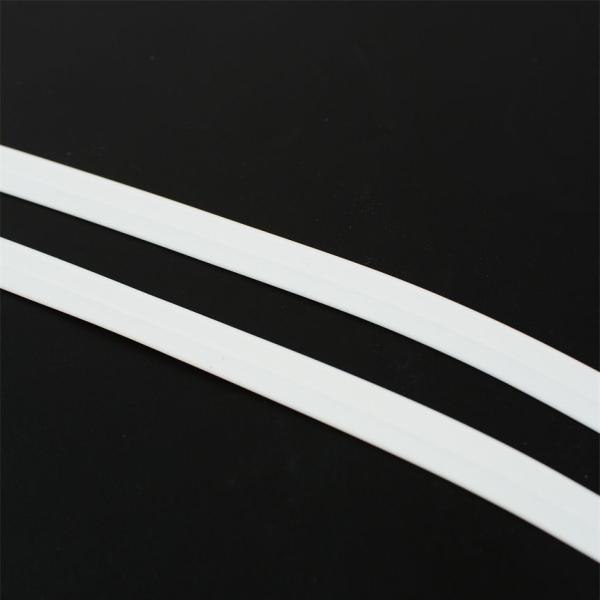 Quality Soundproof PVC Exterior Door Sweep Seal Dust Proof Seal White Waterproof Door for sale