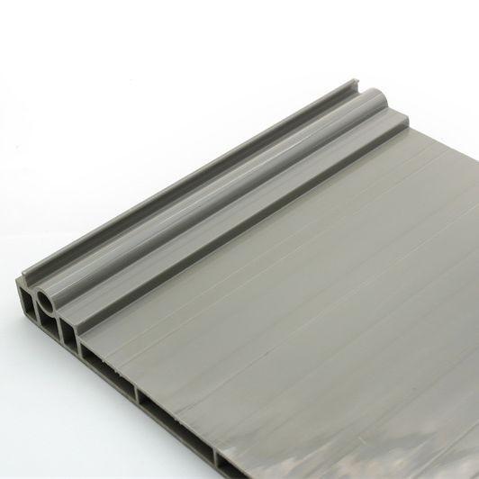 Quality Profiled PVC Plastic Channel Water Window Door Contruction Indoor Door Sweep for sale