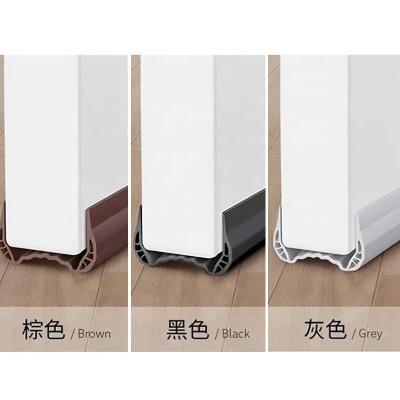 Cina ABS PP PC PE Co Profile di estrusione Plastico Porta impermeabile Fondo di sigillo Strisce antipolvere in vendita