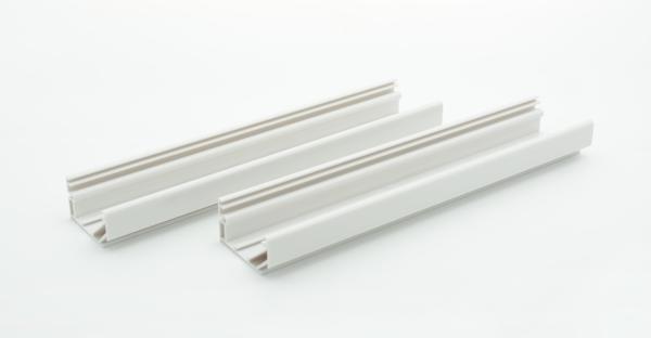 Quality Building Construction PP Plastic Profile Channel Cable Transparent Management for sale