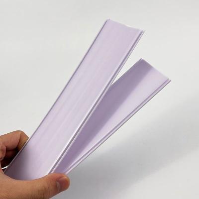 China Custom White Plastic Edge Trim PVC Strip PVC Strip Decor S Decorative PVC Wall Coverings for sale