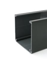 China Durable Electrical Cable Tray Cover Plastic Profiles Customized for sale